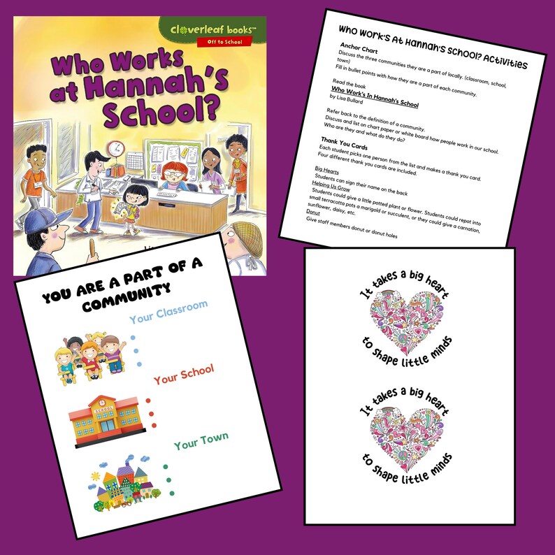 Community Unit Primary Grades Social Studies Unit With Activities - Etsy