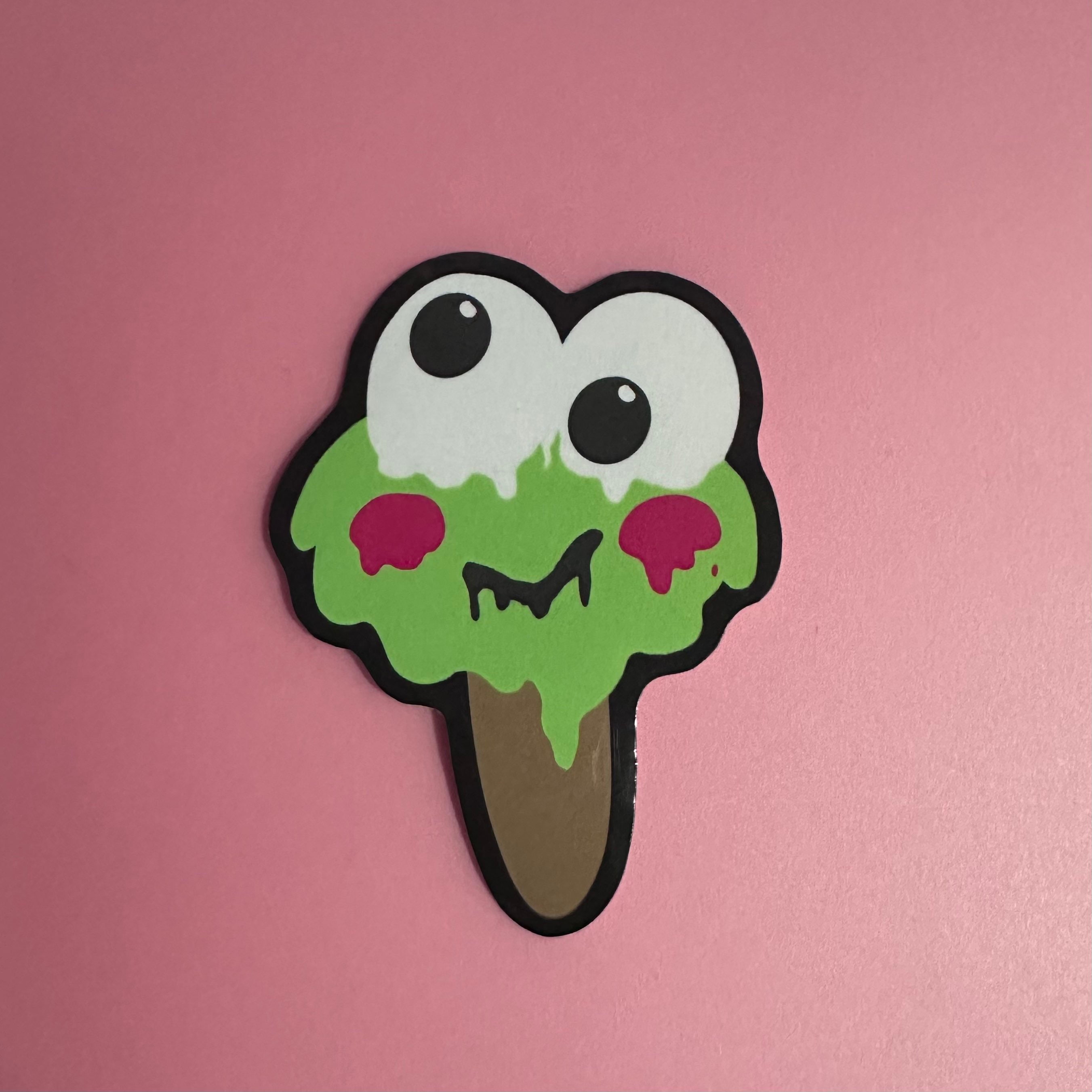 Sanrio Melted Ice Cream Stickers B Group - Etsy