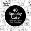Halloween Clipart Bundle, Doodle, Spooky Cute, Hand Drawn Clip Art ...
