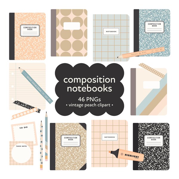 Composition Notebook - Etsy