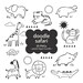 Safari Doodle Animals Clipart Bundle: 35 PNG Nursery Graphics - Etsy