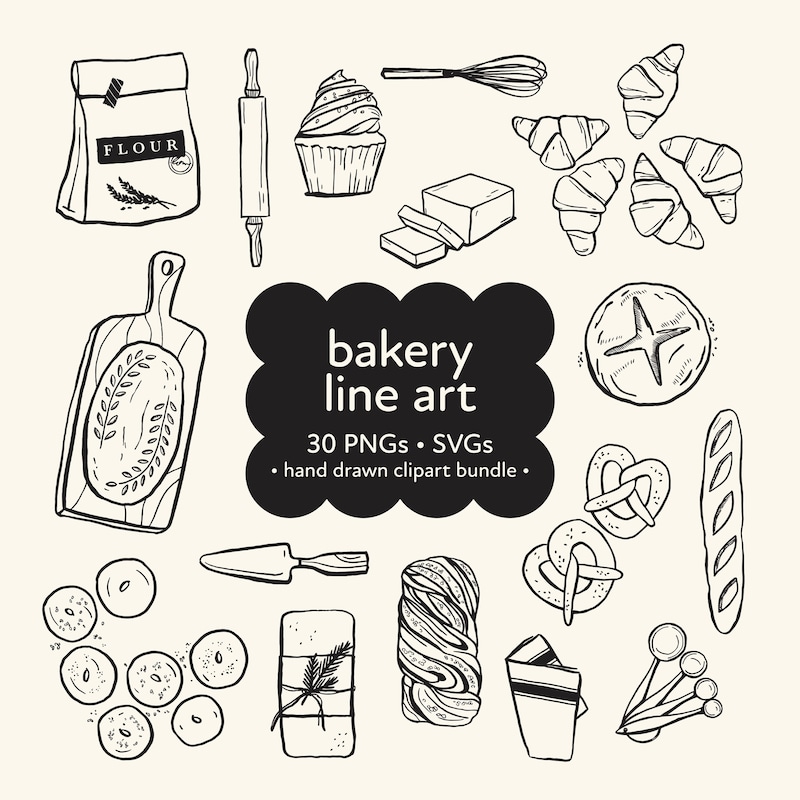 Bakery Svg - Etsy