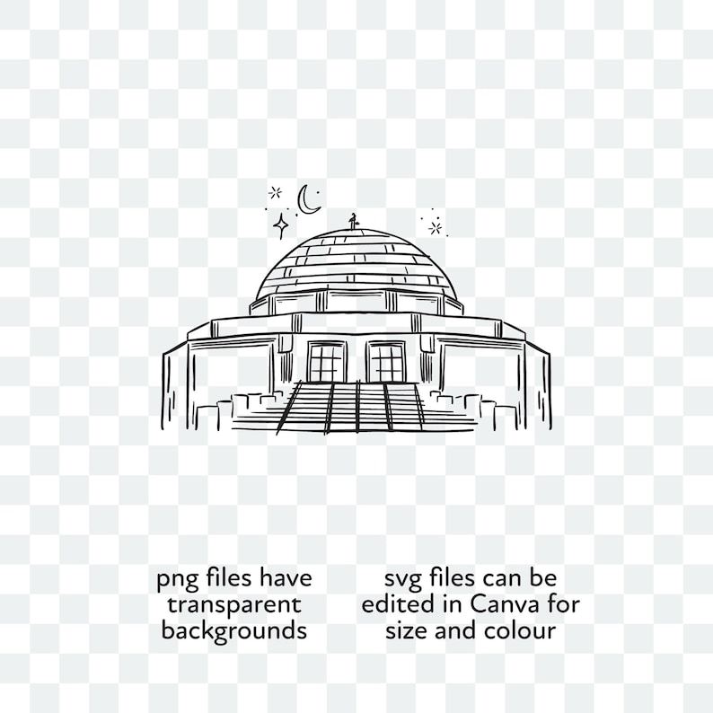 Chicago Doodle Clipart, Doodle Svg Png Bundle, Skyline Art, Digital ...