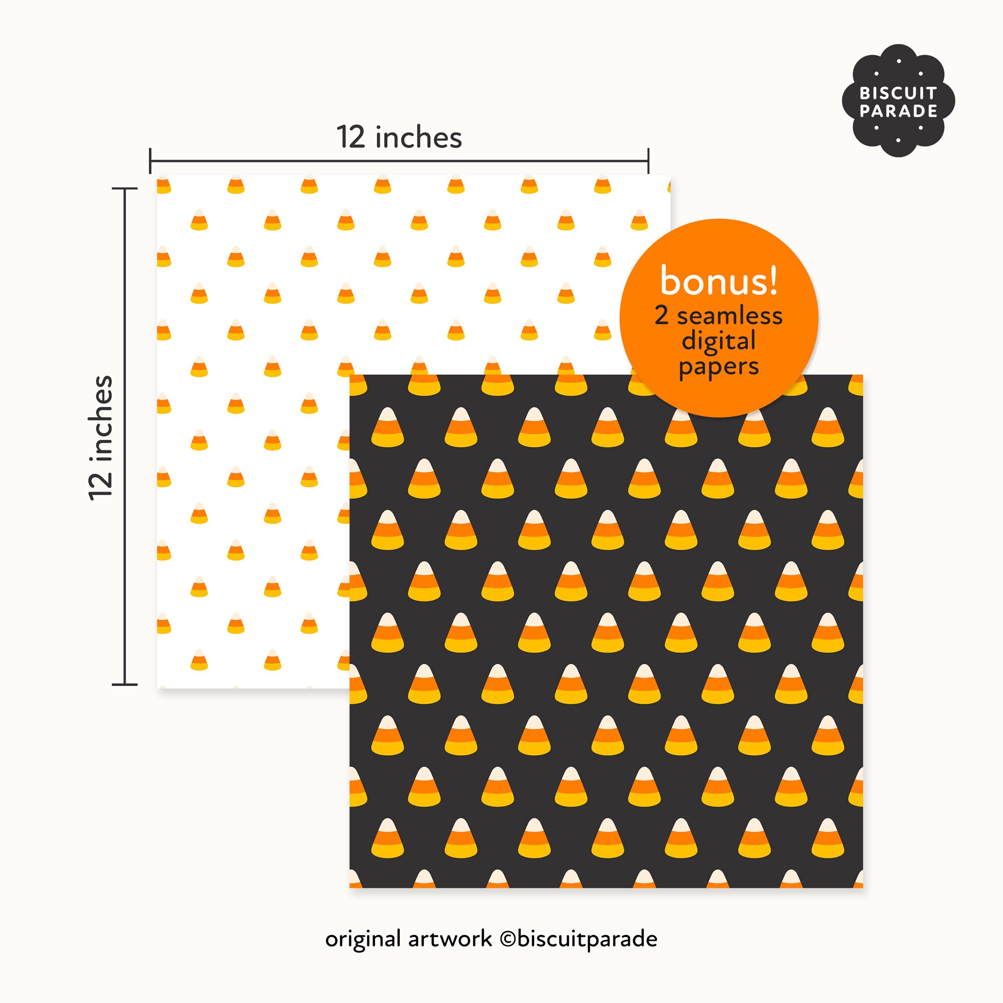 Candy Corn Round Border Frame, Spooky Cute, Candy Corn, Halloween Clip ...