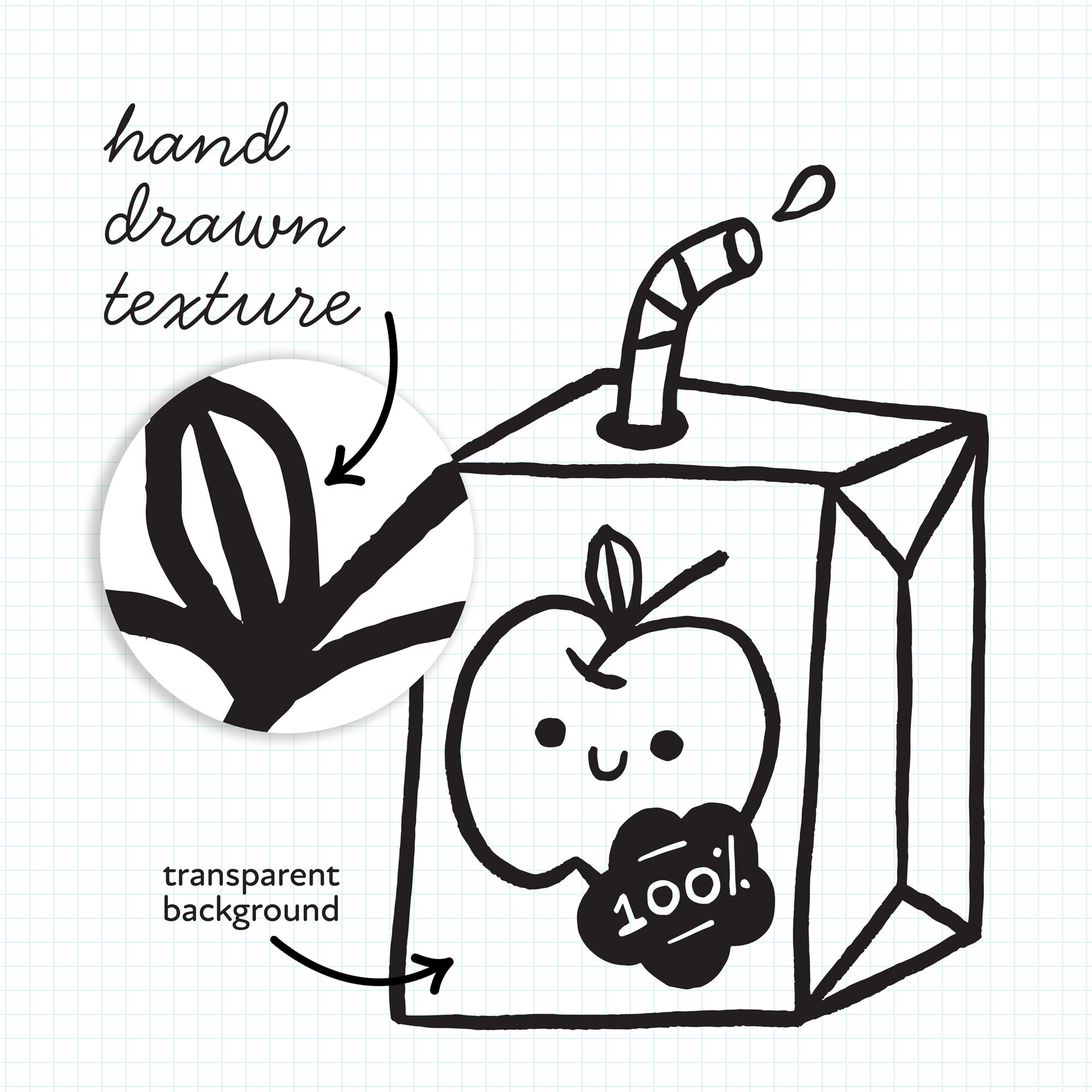 School Doodles Clipart, Back to School Doodle Art, Cute Teacher ...