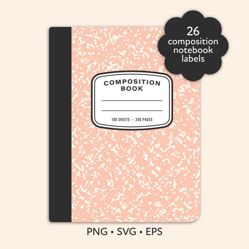 Composition Notebook - Etsy