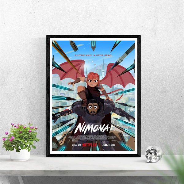Nimona Movie Poster - Etsy