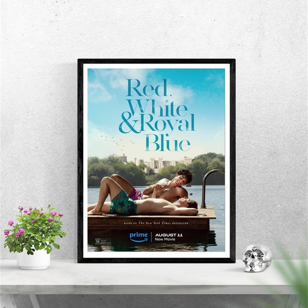 Red White and Royal Blue Movie Poster - Etsy