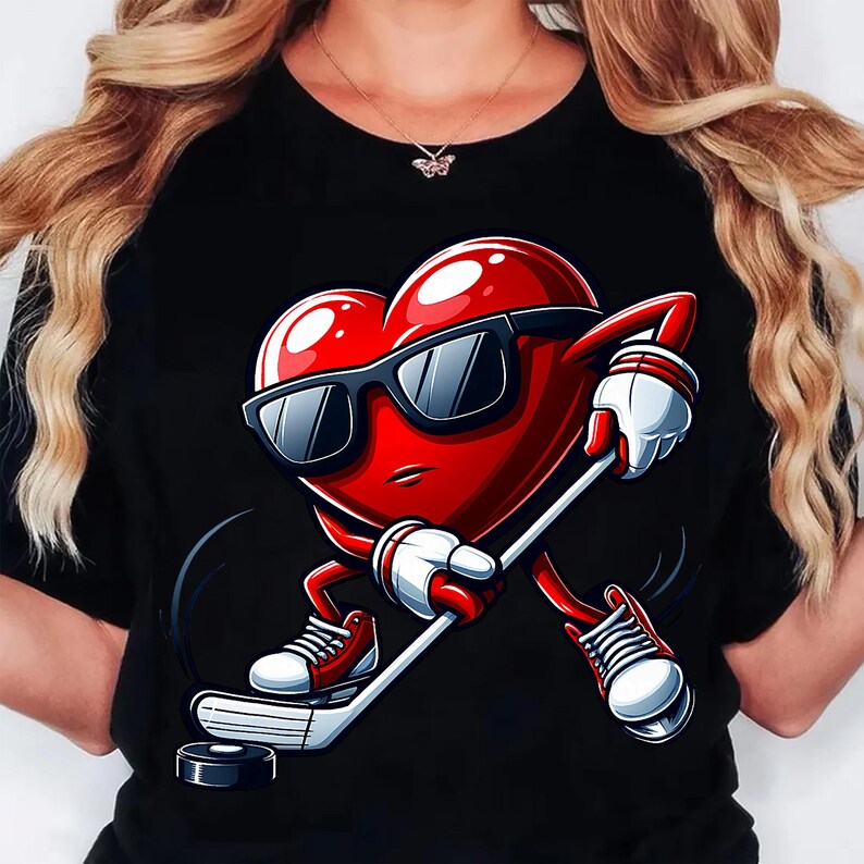 Hockey Valentine Heart PNG Bundle, Stealing Hearts Like I Steal Pucks ...