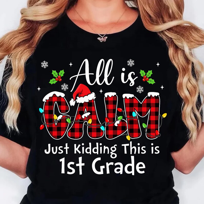 All is Calm Just Kidding 1st 2nd 3th 4th 5th Grade PNG Bundle, Funny ...