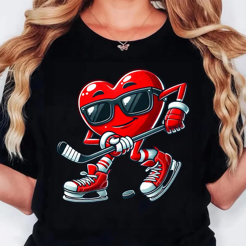 Hockey Valentine Heart PNG Bundle, Stealing Hearts Like I Steal Pucks ...
