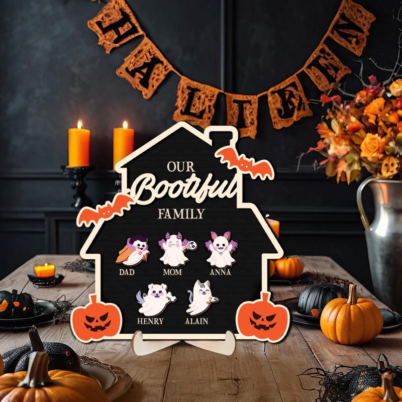 Halloween Plaque - Etsy