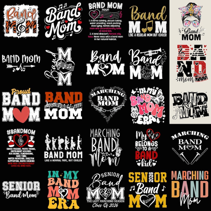 Band Mom - Etsy