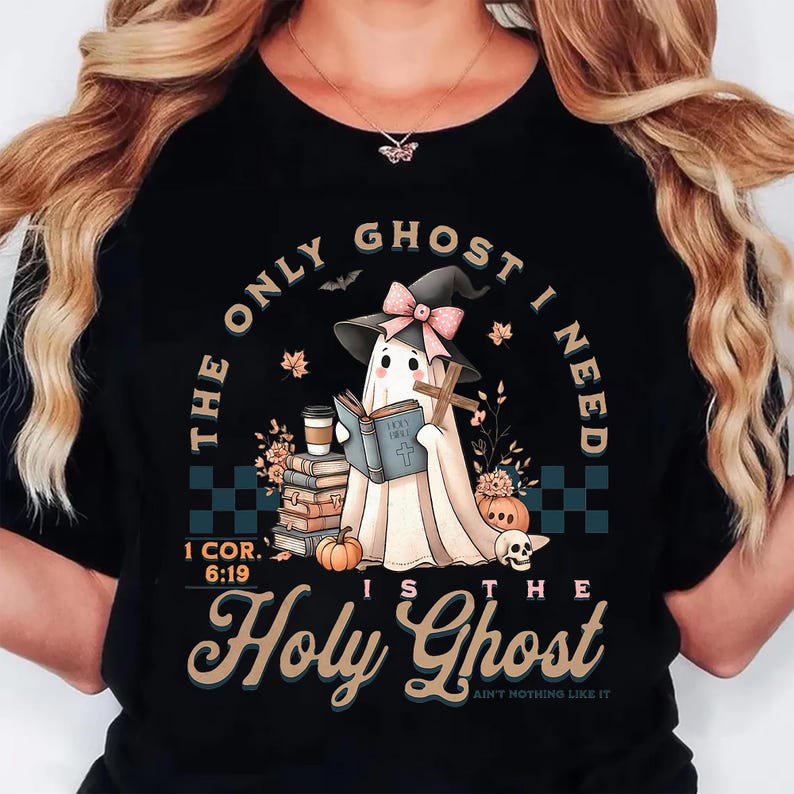 Ain't No Ghost Like the Holy Ghost Png, Ghost Christian Halloween ...