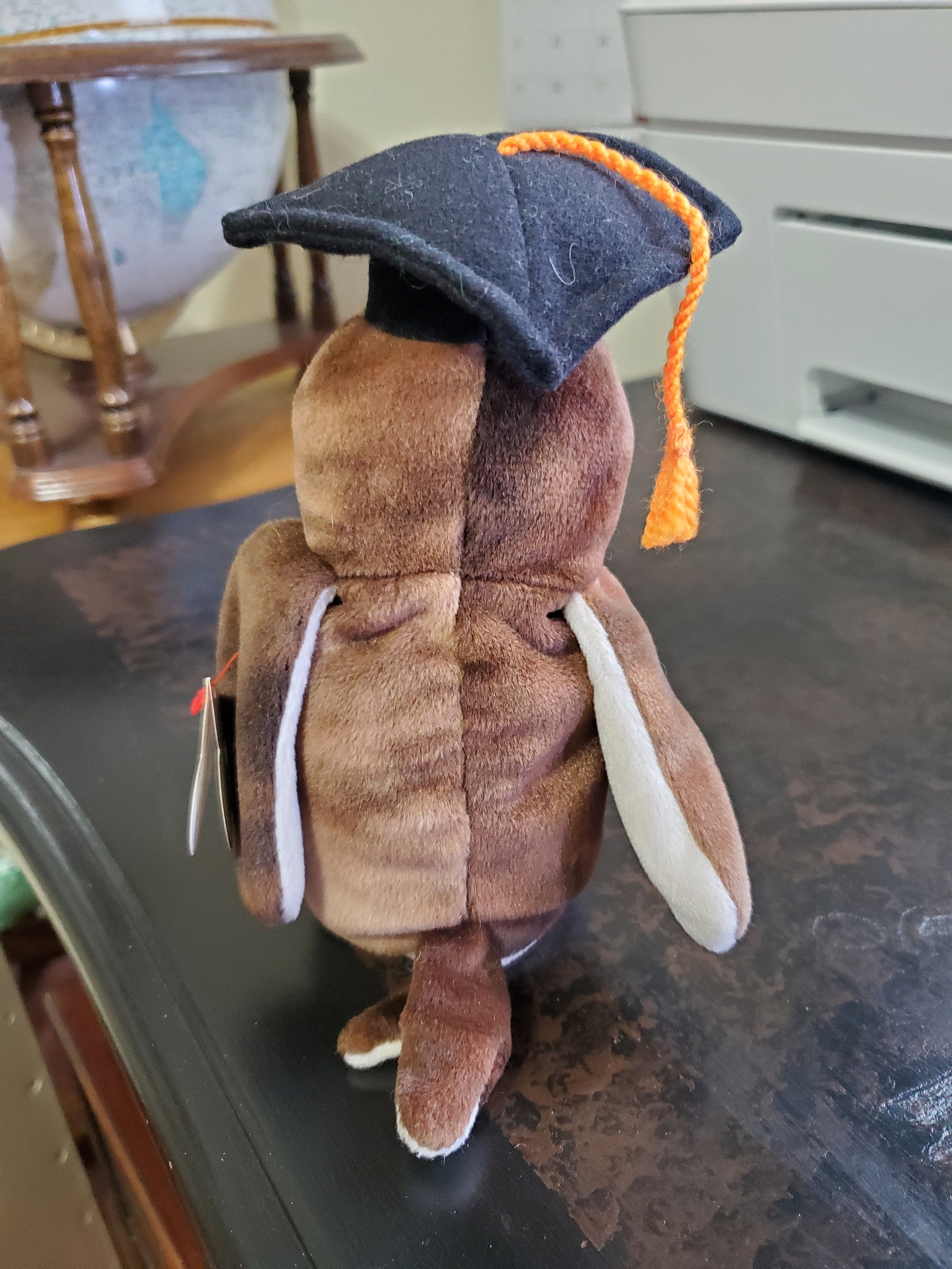 Rare Ty Beanie Wise the Owl With Errors - Etsy