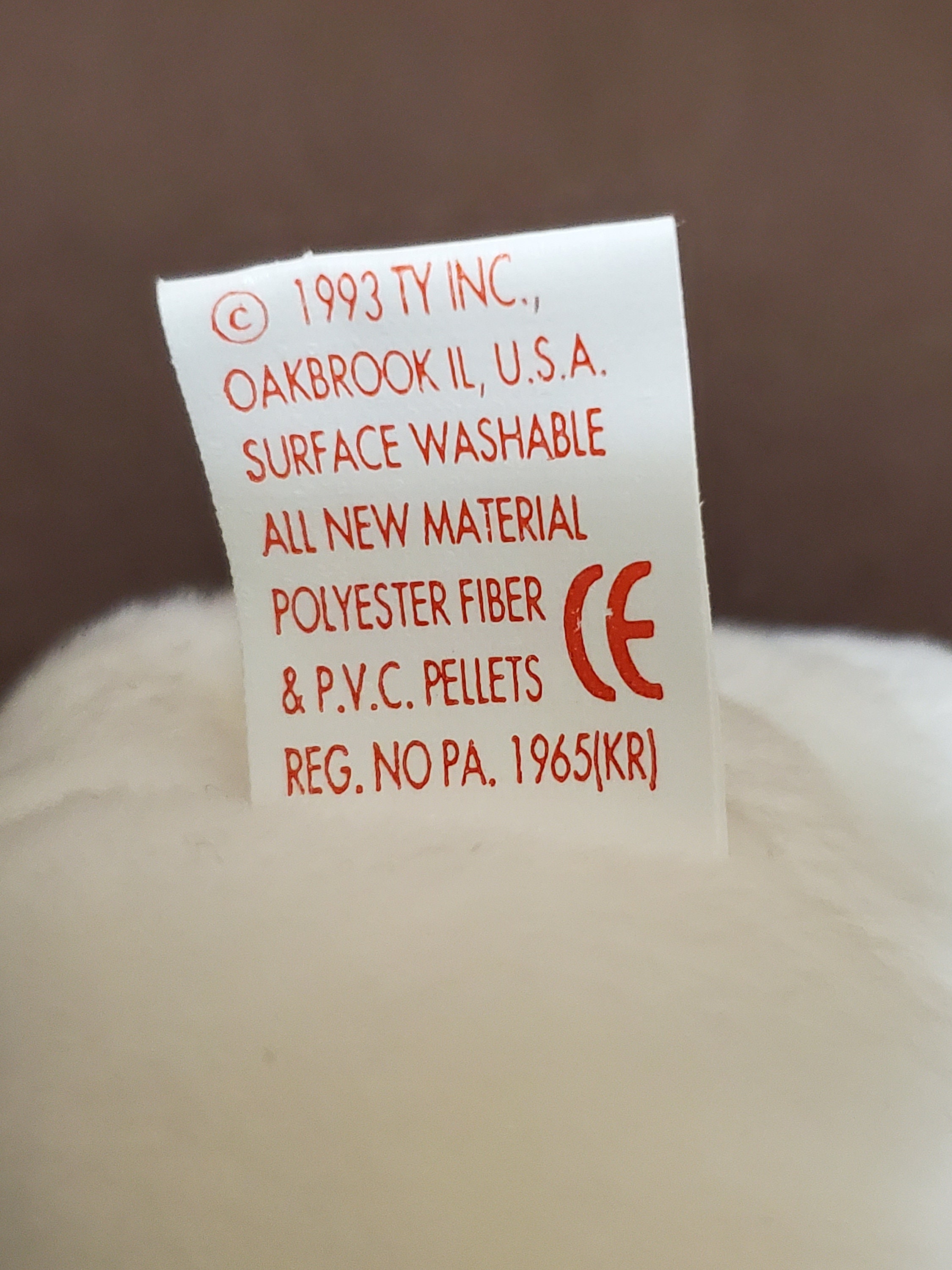 Ty Valentino Bear Rare With Tag Errors - Etsy