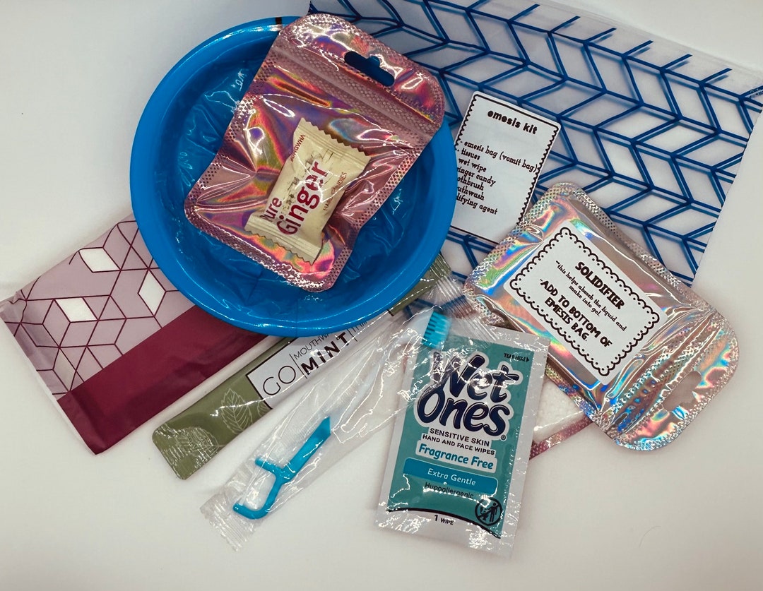 Emergency Vomit Kit for on the Go - Etsy