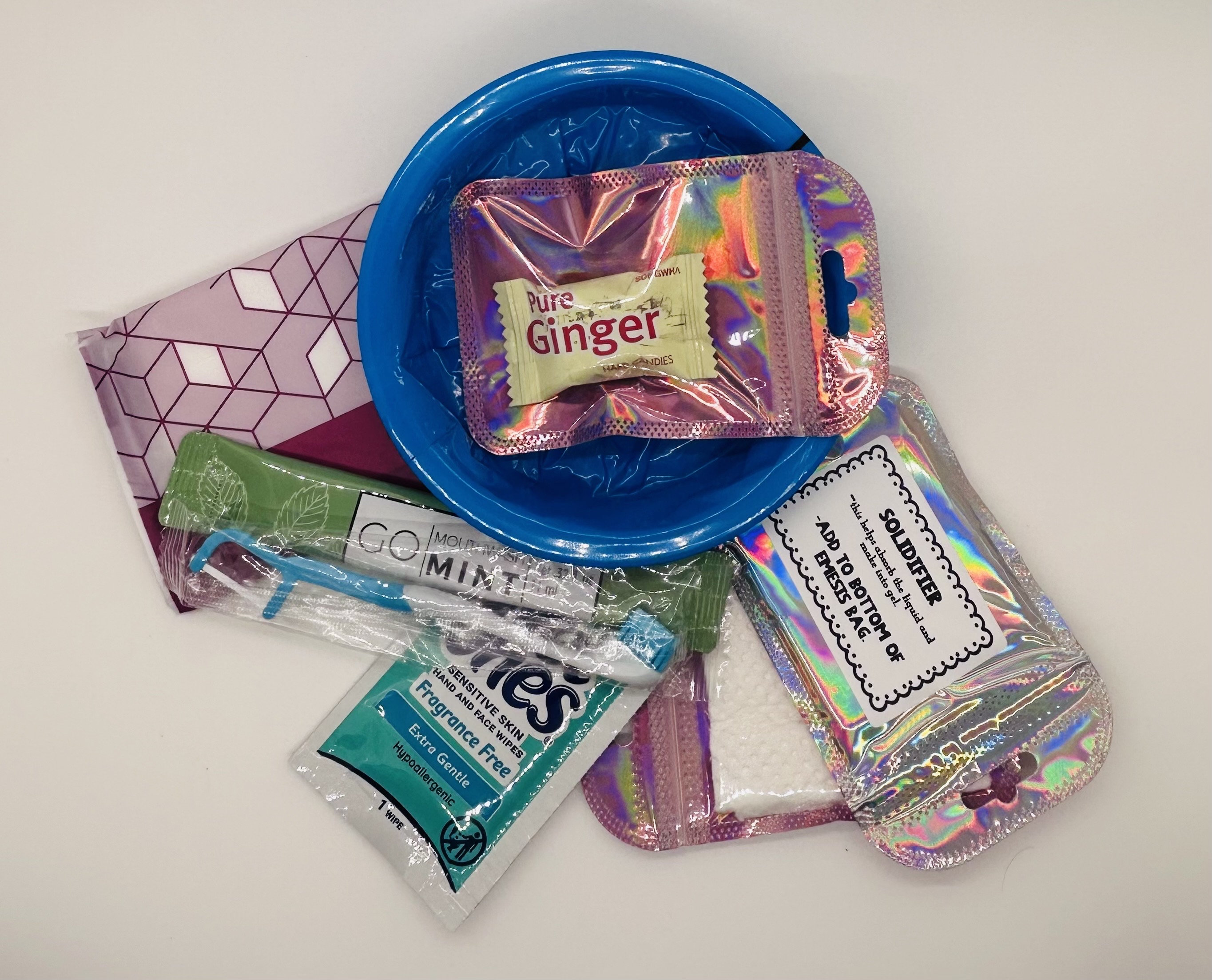 Emergency Vomit Kit for on the Go - Etsy