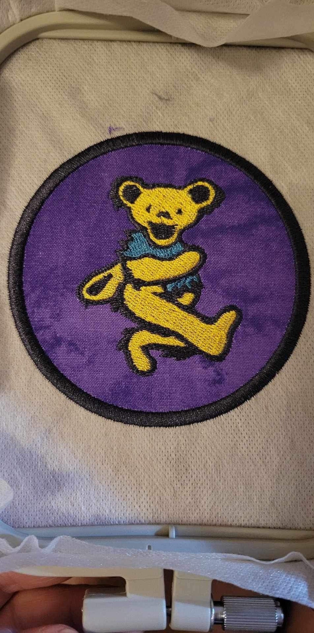 Custom Colors Dancing Bear Grateful Dead and Co 3.5 Sew on - Etsy