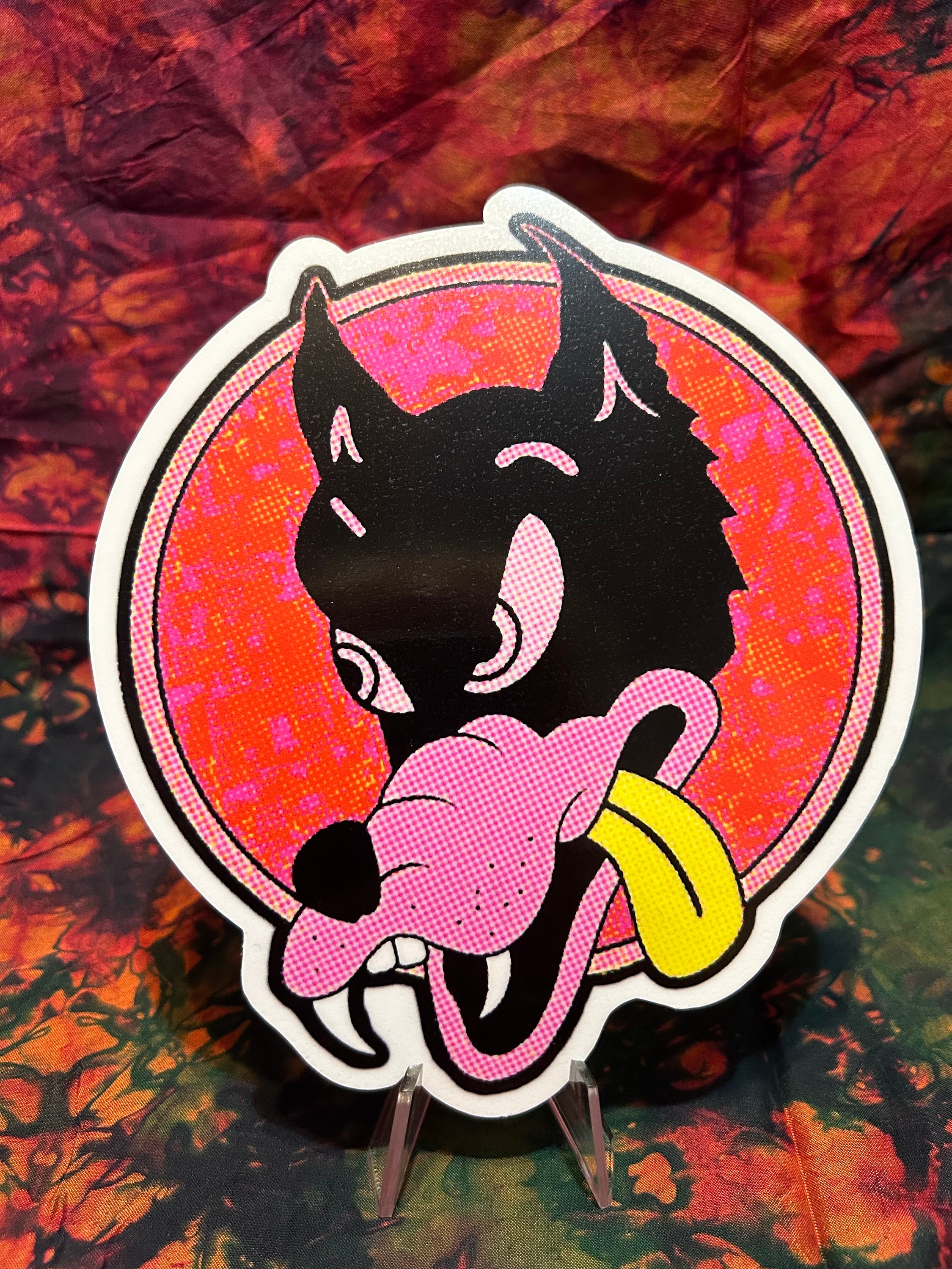 Dire Wolf Strawberry Red 6” in Pack Deal / Jerry Garcia / Grateful Dead ...