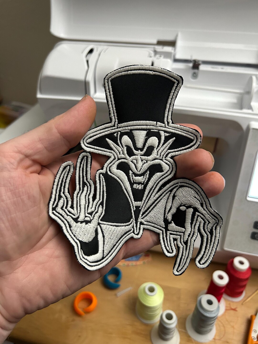 The Ringmaster Glow in the Dark ICP Patch Iron on 4.7 Inch by 5.7 ...