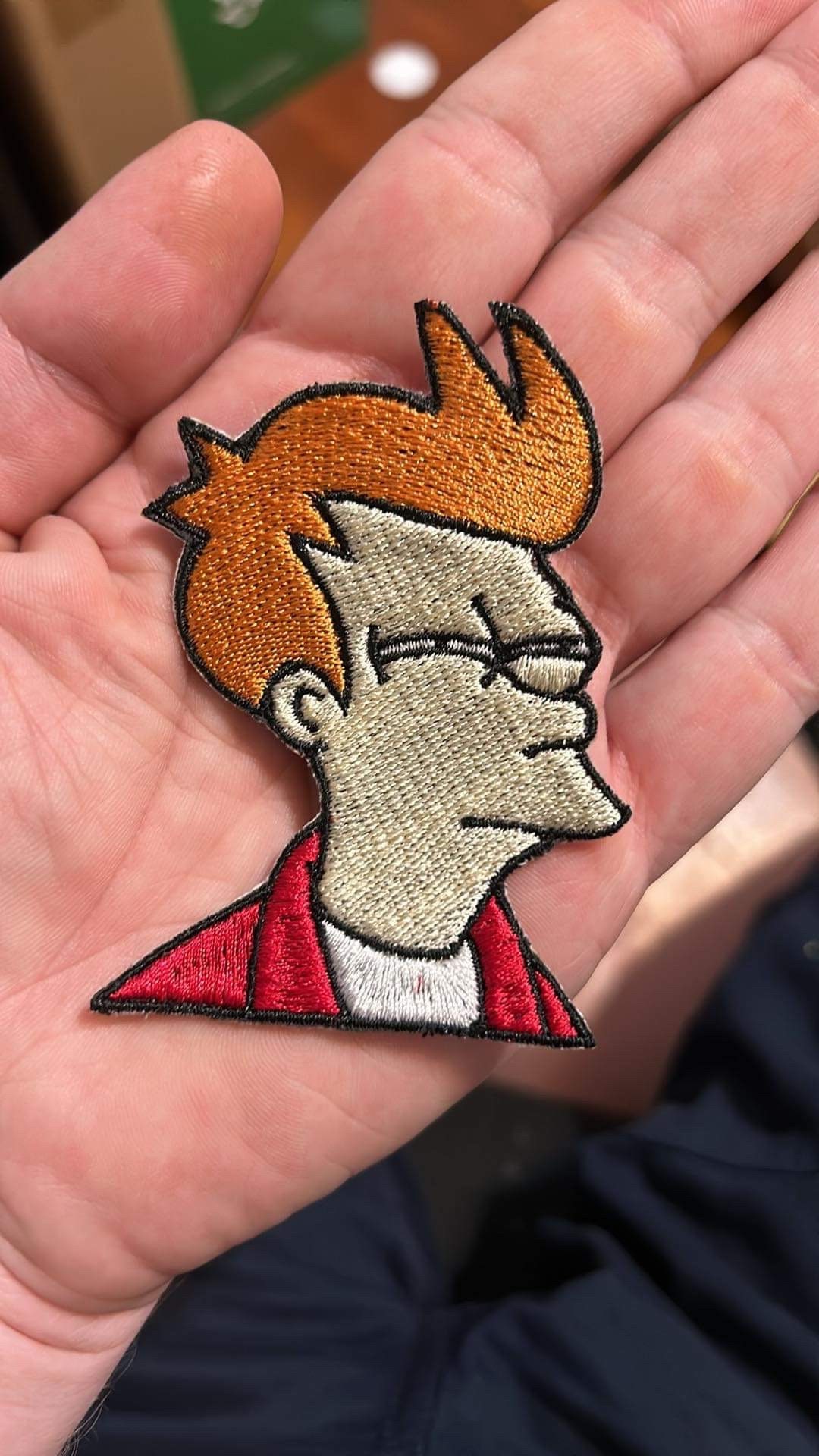 Skeptical Fry Embroidered Patch Cartoon Sew on or Iron on Patch - Etsy
