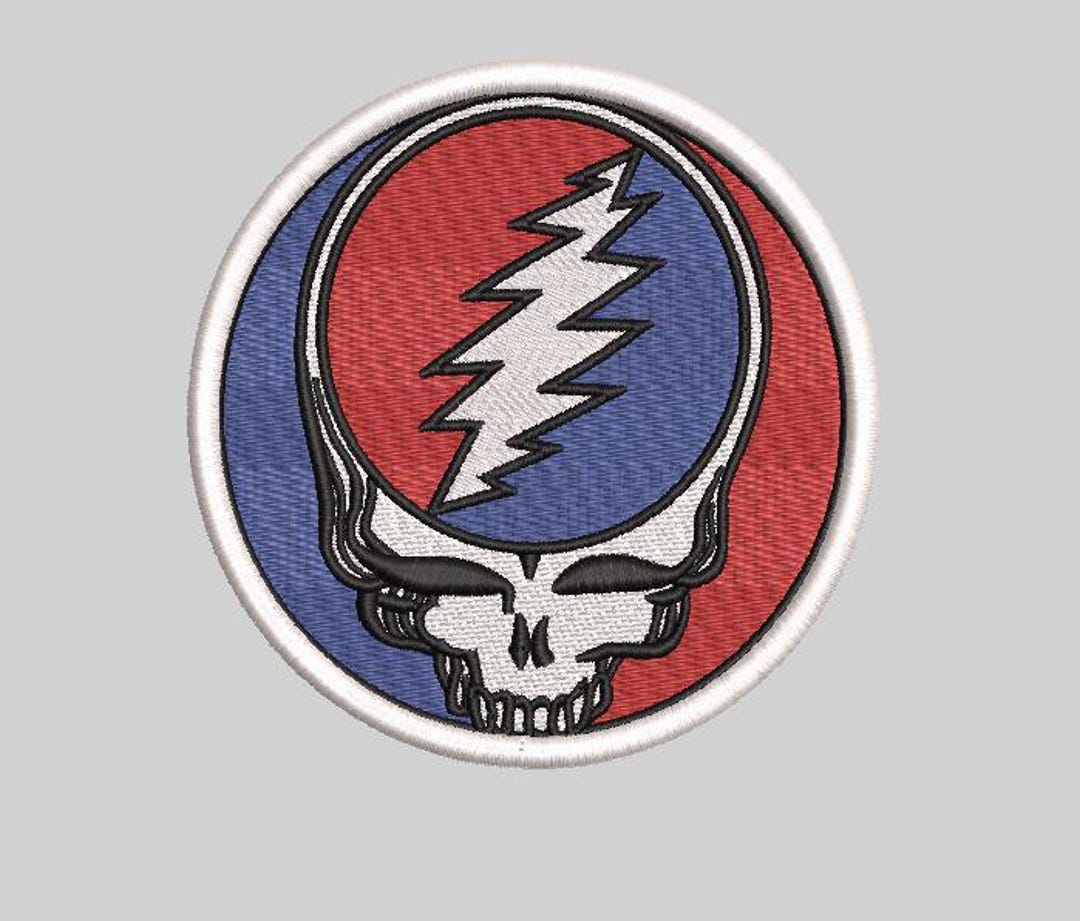 Stealie Patch Embroidery File Jef Pes Xxx Dst Hus Vp3 Exp FILE ONLY 4 ...