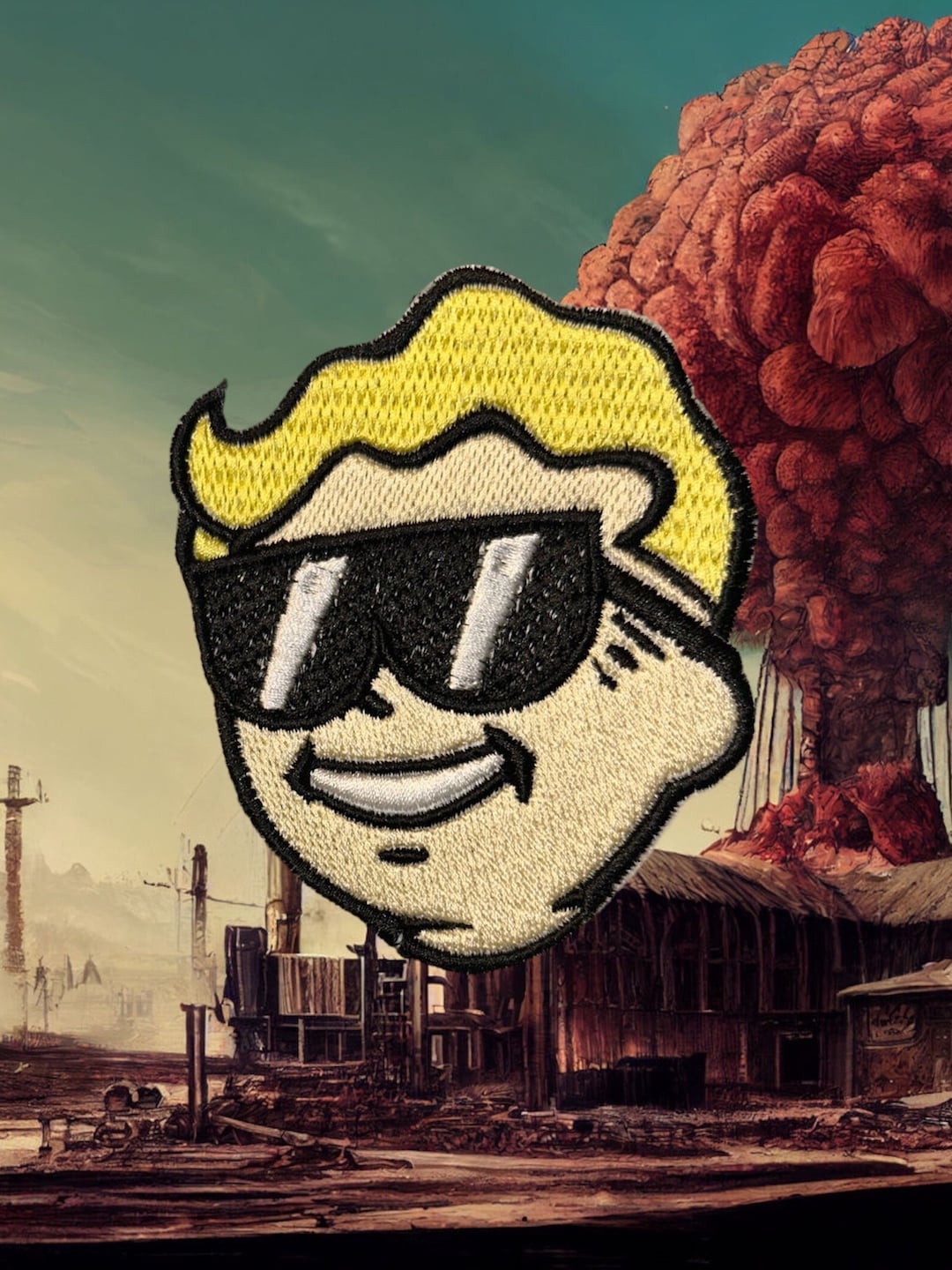 Fallout Vault Boy COOL Patch Iron on 2.8” X 3.5” Inches Embroidered - Etsy