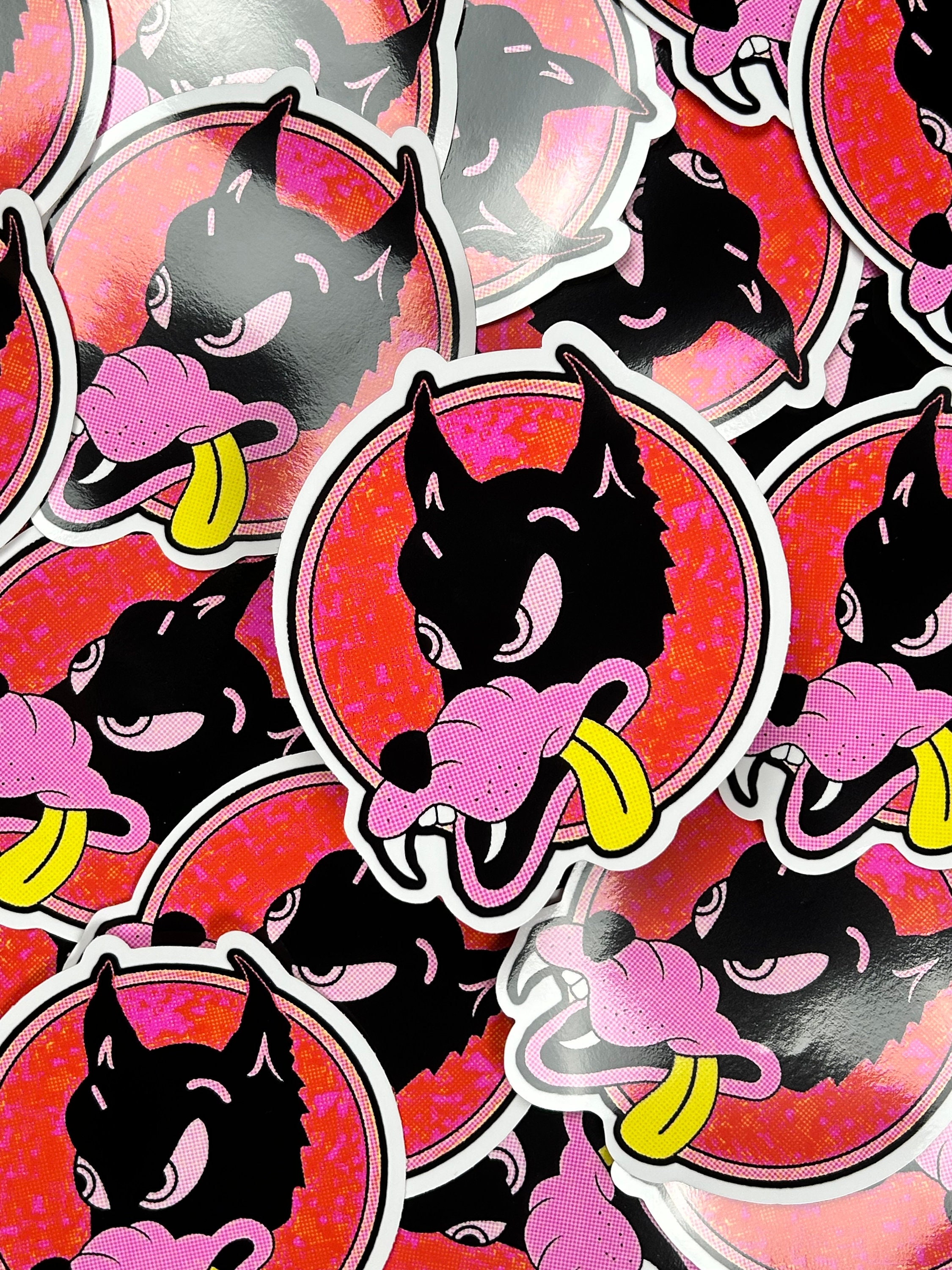 Dire Wolf Strawberry Red 6” in Pack Deal / Jerry Garcia / Grateful Dead ...