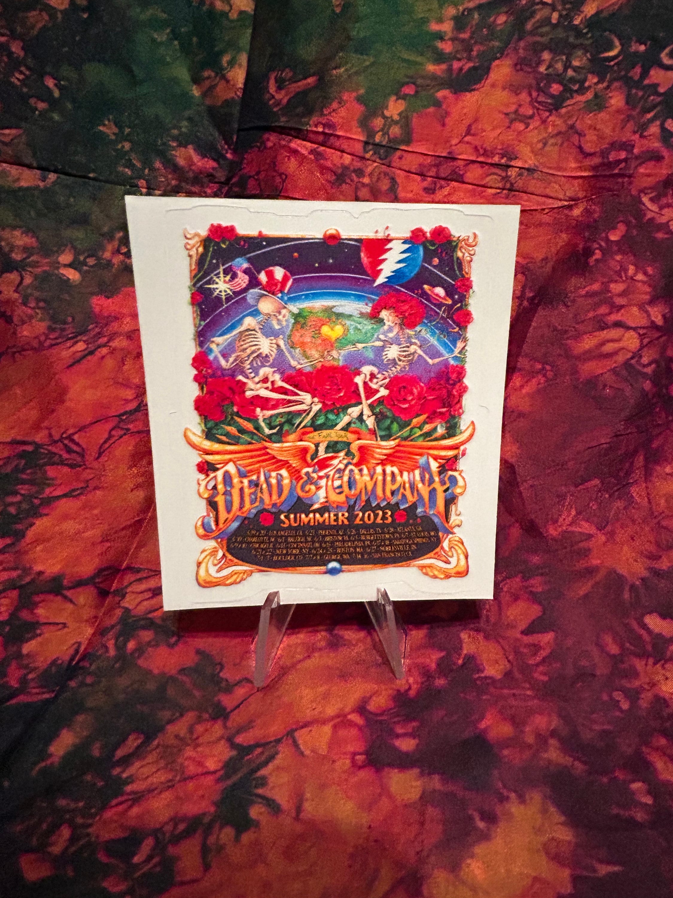 Dead and Company Final Tour Poster sold by Operational Adjudication ...