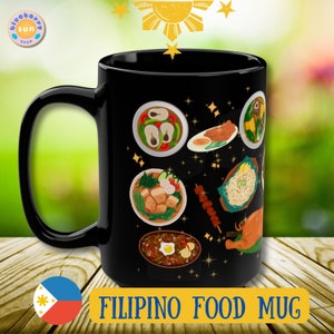 Filipino Food Mug Philippines Gift Filipino Heritage Filipino Cuisine ...