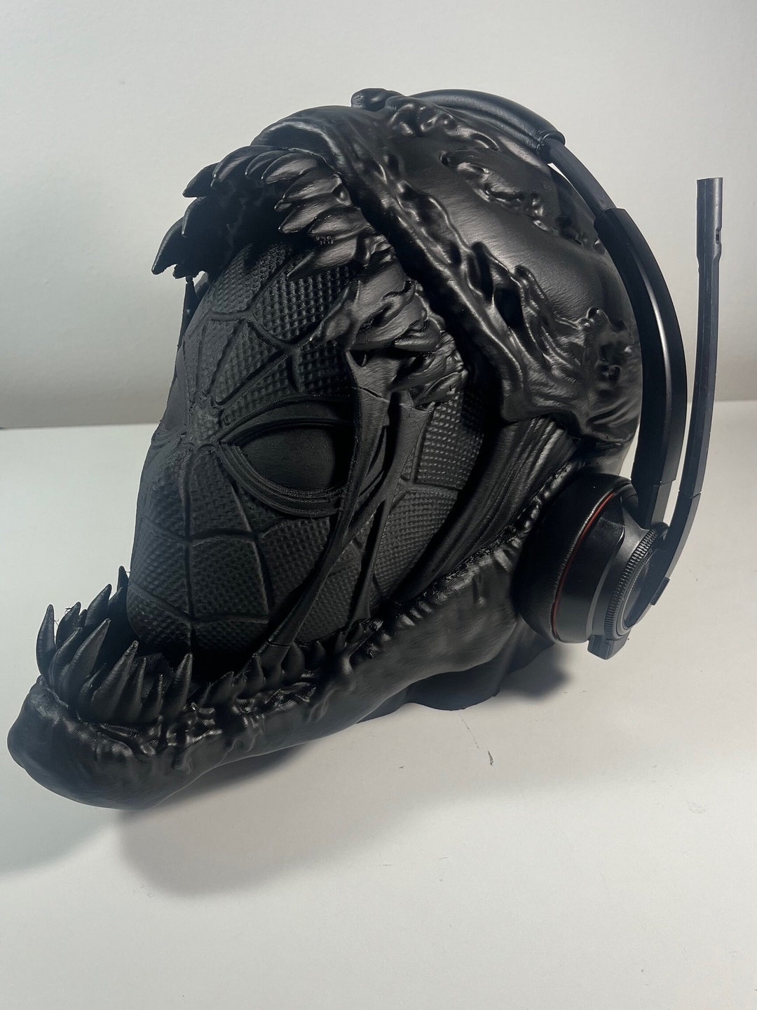 Venom-spiderman Headphone Stand/bust - Etsy