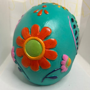 Dia De Los Muertos Calavera day of the Dead Ceramic Sugar Skull - Etsy