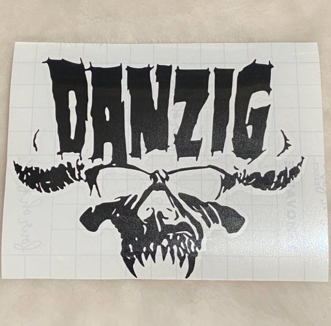 Danzig Vinyl Decal (black) - Etsy