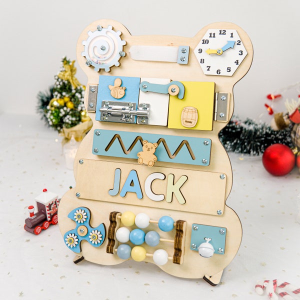 Bear Busy Board - Etsy