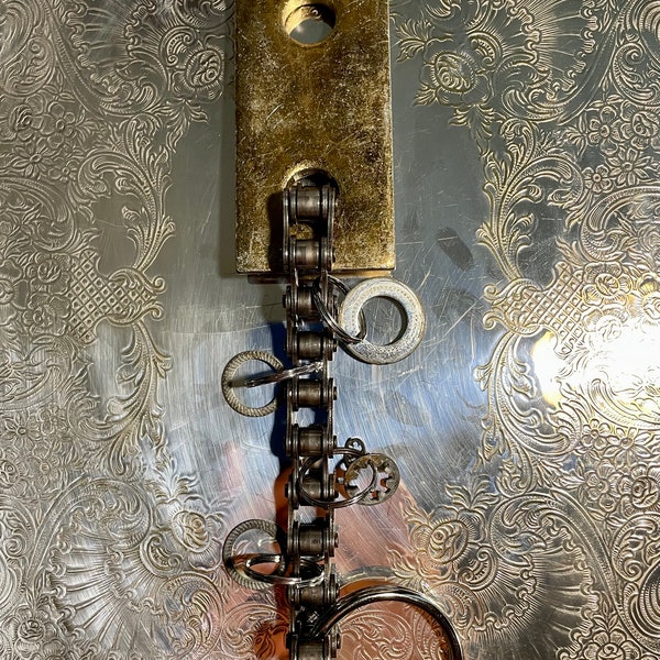 Industrial Keychain - Etsy