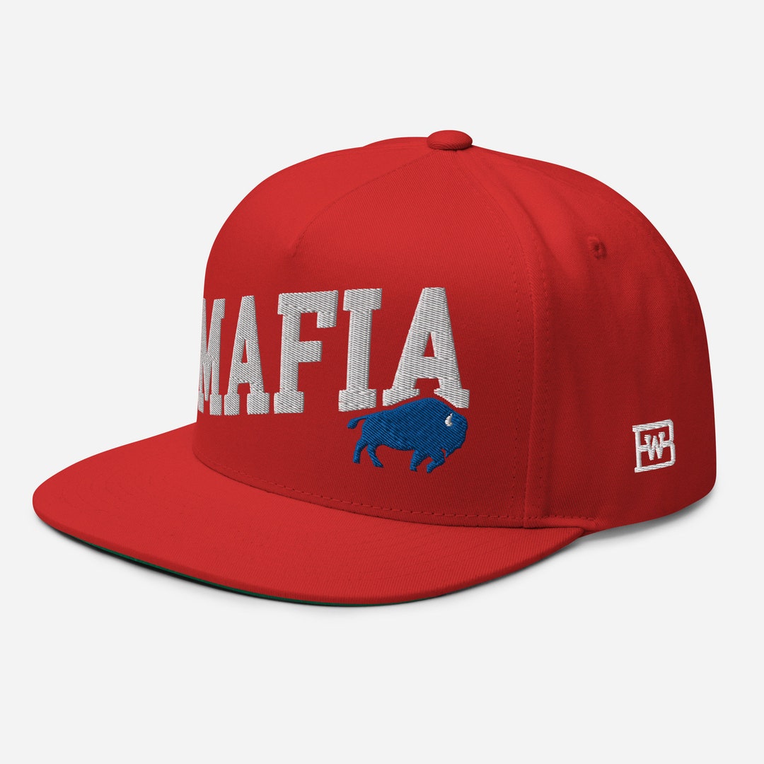 Red Buffalo Bills Mafia 5 Panel Snapback - Etsy