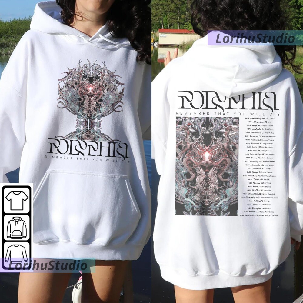 Polyphia Music Shirt, 2Side Polyphia Remember That You Will Die Tour 2023 2024 Shirt sold by ...