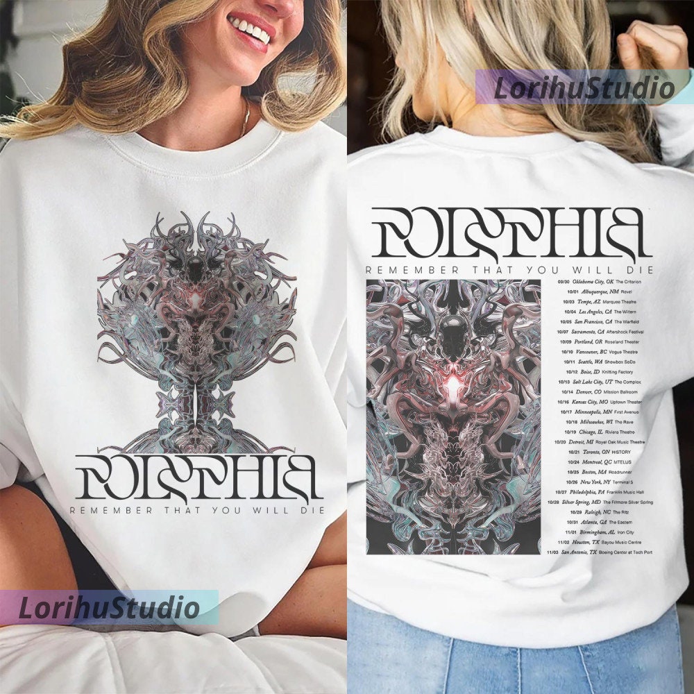 Polyphia Music Shirt, 2Side Polyphia Remember That You Will Die Tour 2023 2024 Shirt sold by ...