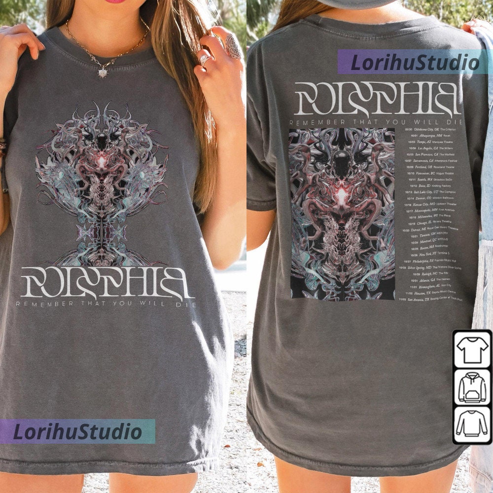 Polyphia Music Shirt, 2Side Polyphia Remember That You Will Die Tour ...