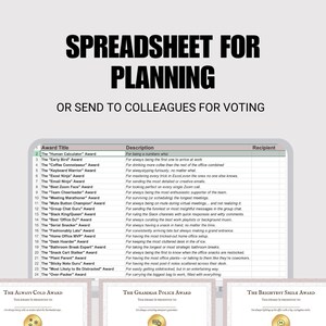 Funny Office Award Certificates | Humorous Workplace Printable Awards ...