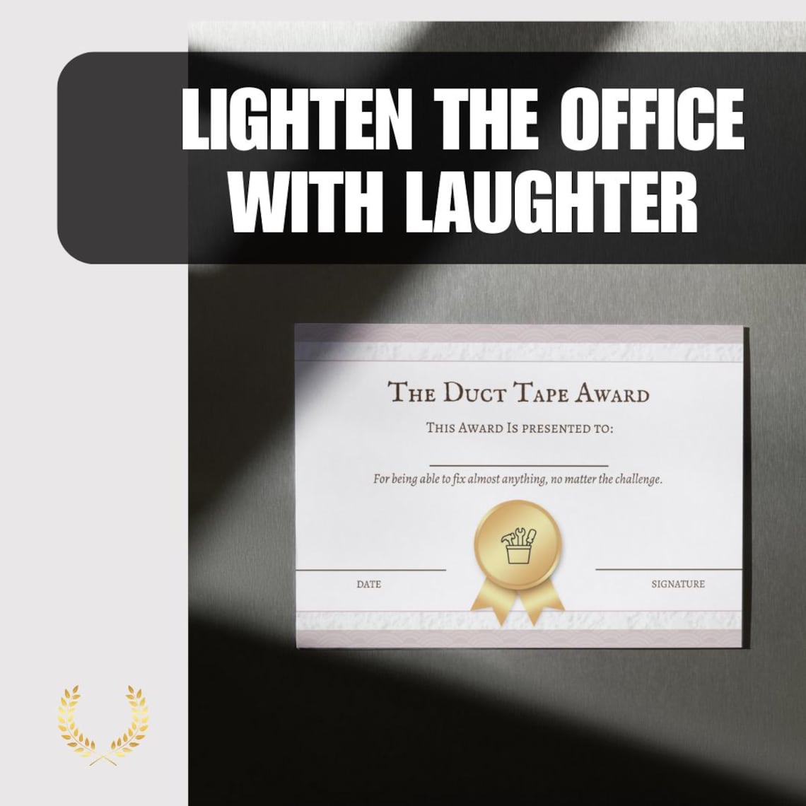 Funny Office Award Certificates | Humorous Workplace Printable Awards ...