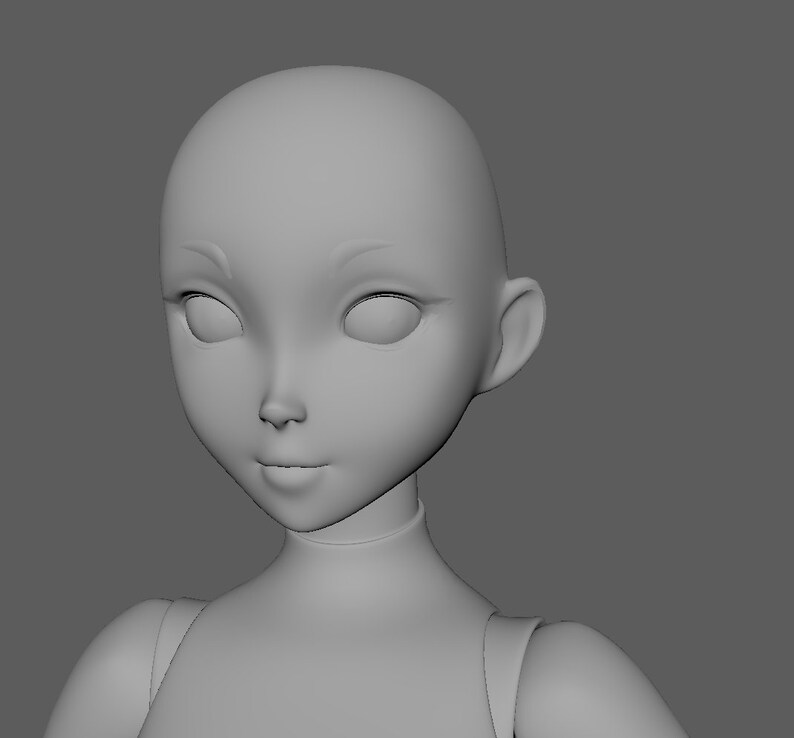 Ball Jointed Doll BJD Female gina .stl 3D - Etsy