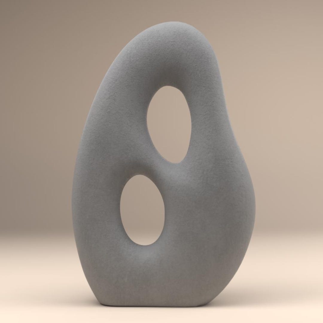 Modern Biomorphic Ceramic Sculpture - Etsy