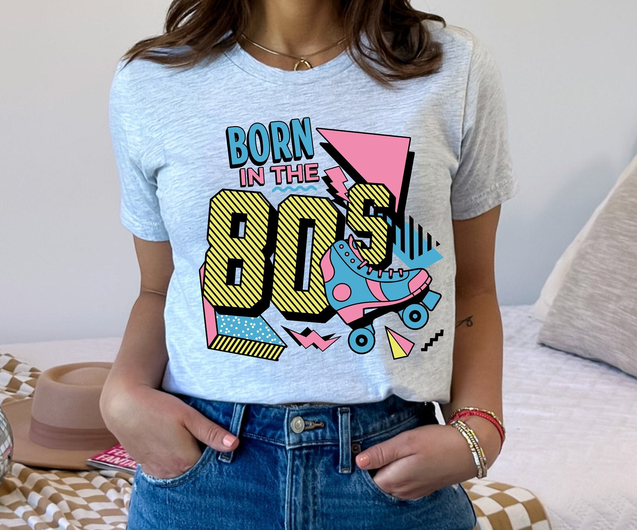 Born in the 80's Shirt, 80s Tees, 80s Band Tees, 80s Outfit, 80s Baby ...