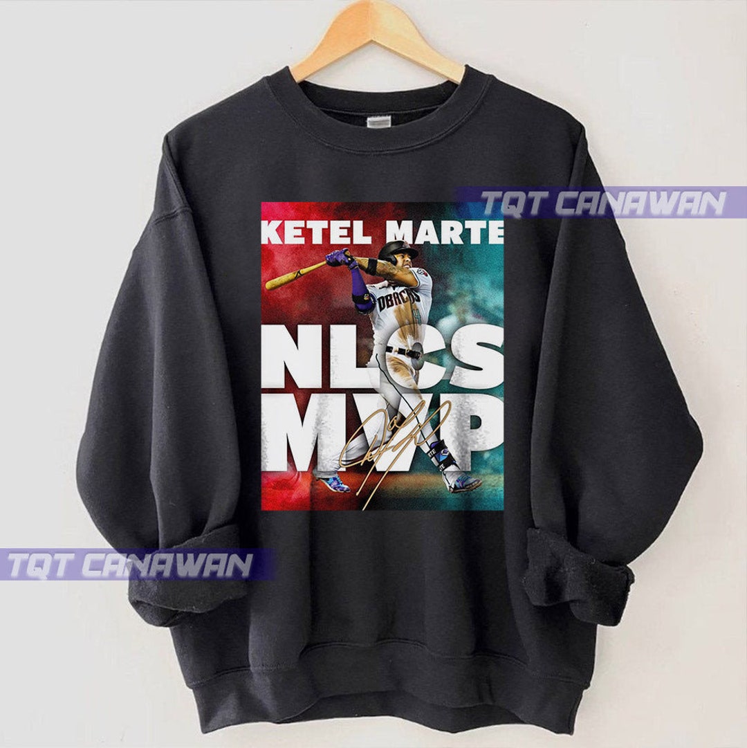 Ketel Marte Nlcs Mvp T-shirt Sweatshirt Hoodie - Etsy