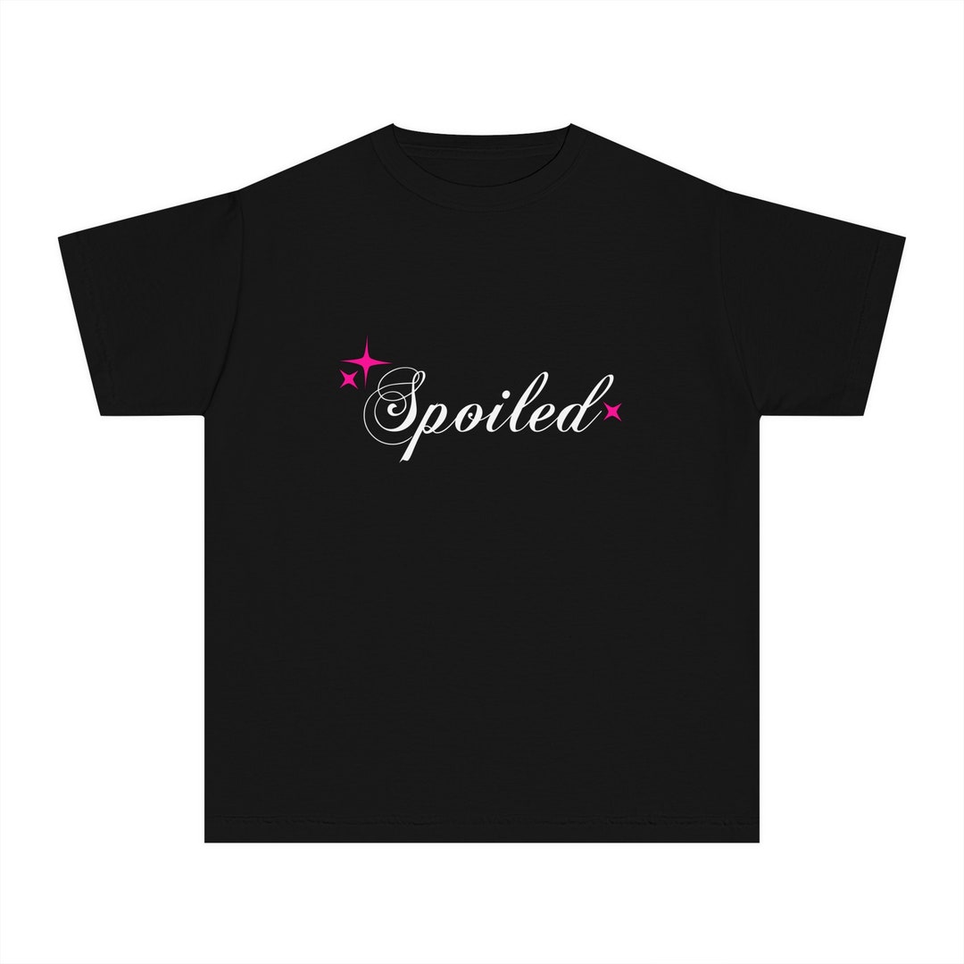 Spoiled Baby Tee, Y2K Baby Tee, Y2K Clothing, Trendy Top, 2000's ...