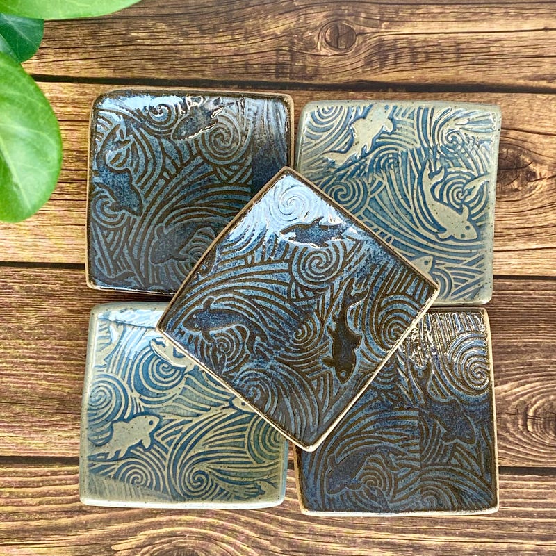 Small Fish Ceramic Dish - Etsy