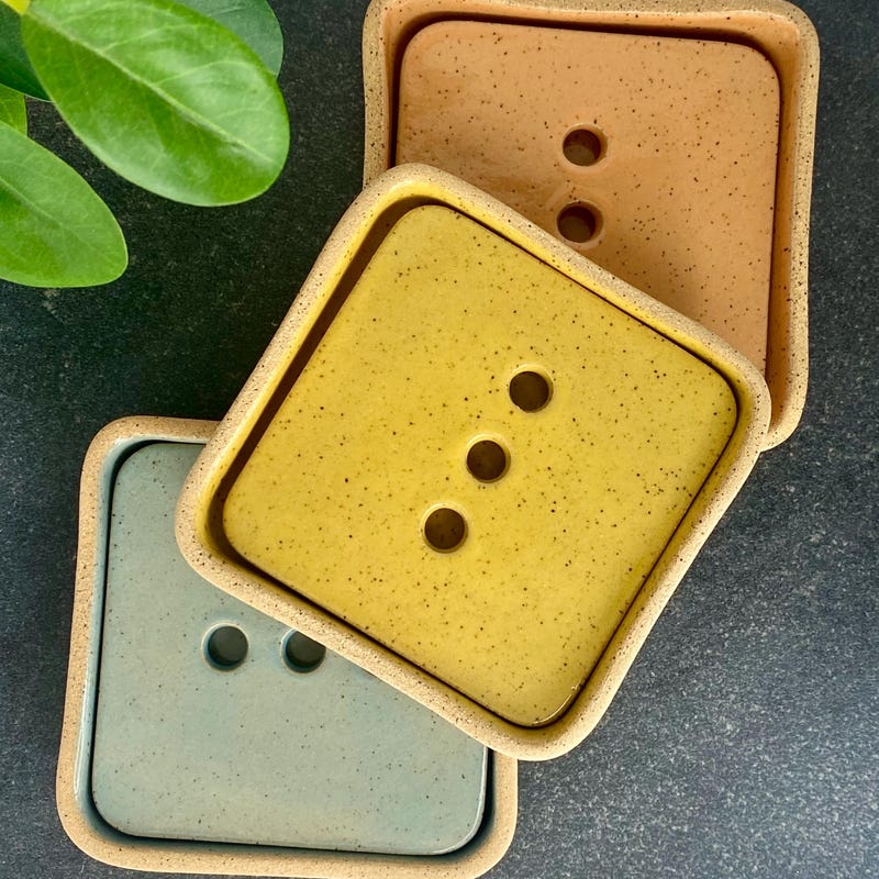 Square Soap Dish - Etsy