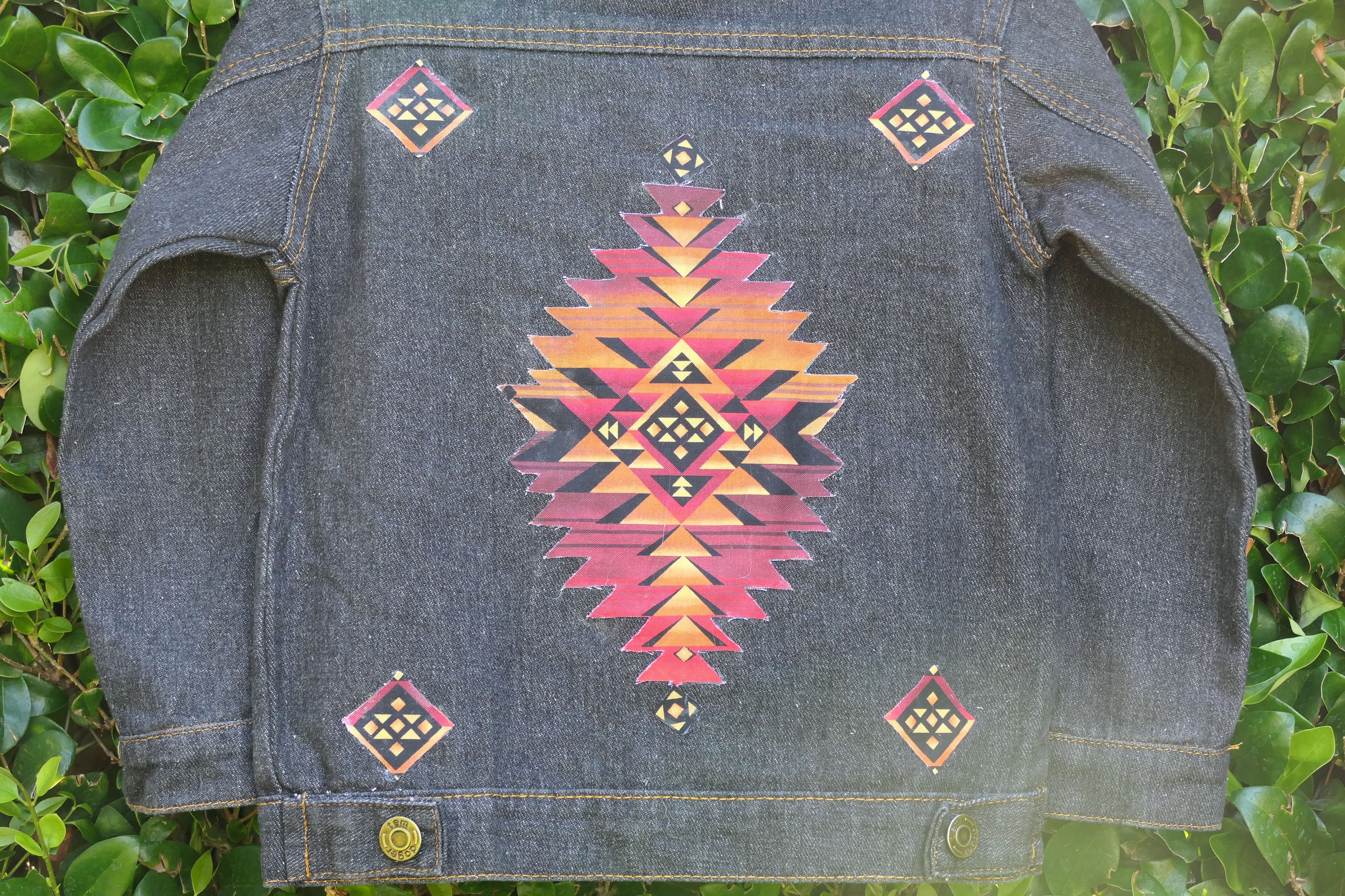 Custom Denim Jacket APPLIQUE ONLY (no Fringe or Crystals) - Etsy